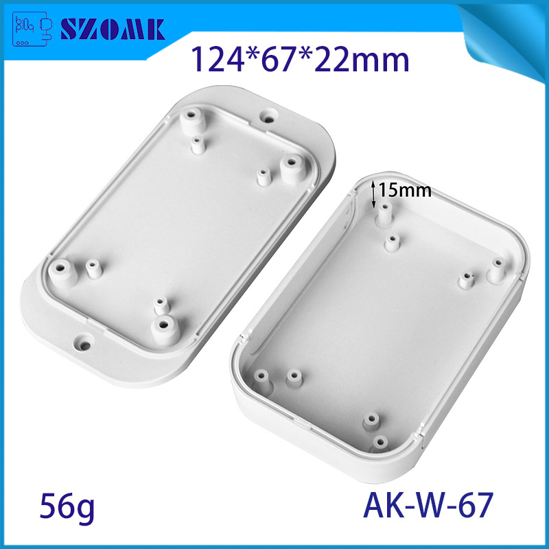物联网外壳W67环境监测125*68*22MM数字通信检测仪塑胶外壳-阿里巴巴