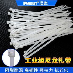 PANDUIT美国泛达自锁式尼龙扎带PLT1M-M白色固定捆扎强力绑带-阿里巴巴