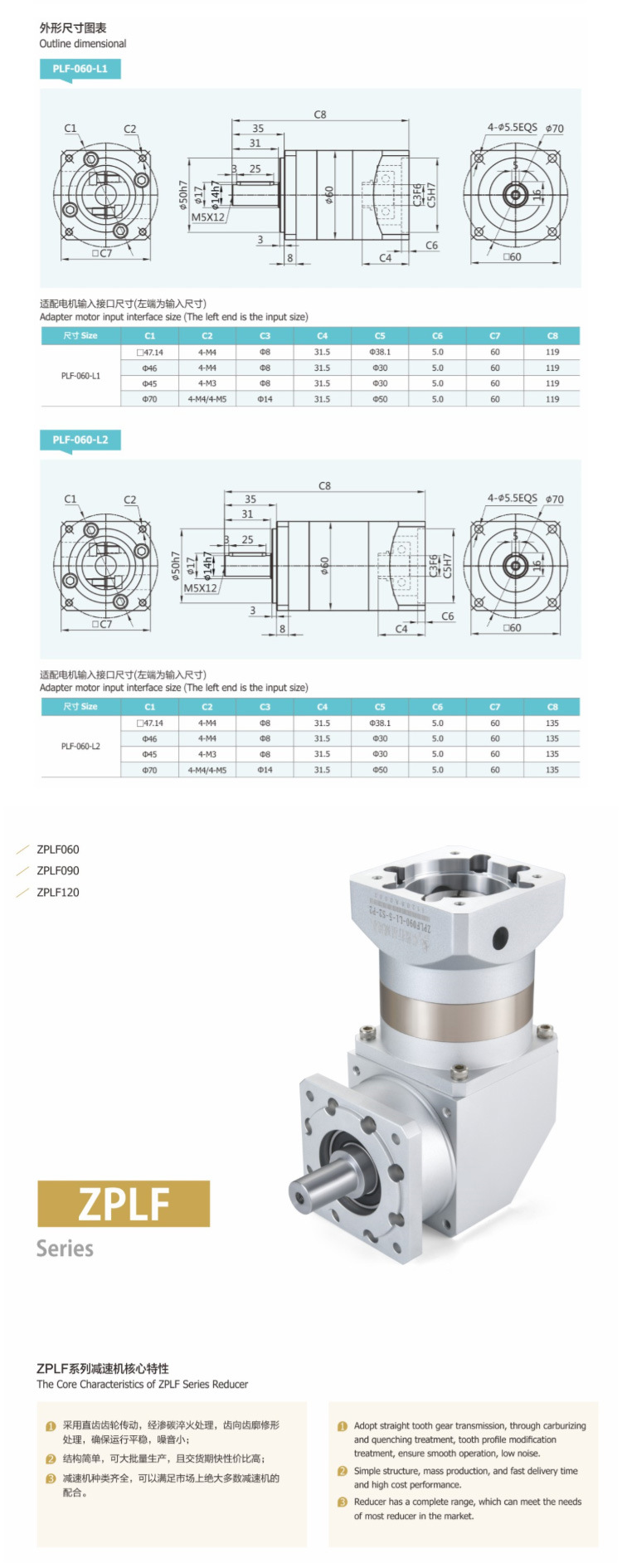 PLF090-L2-12-15-16-20-25-28-30-35-40-50-70-100-S2-P2减速机-阿里巴巴