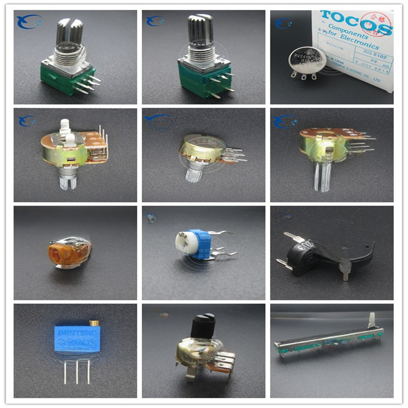 Electronic Component - Potentiometer - 3-terminal Adjustable Resistor ...