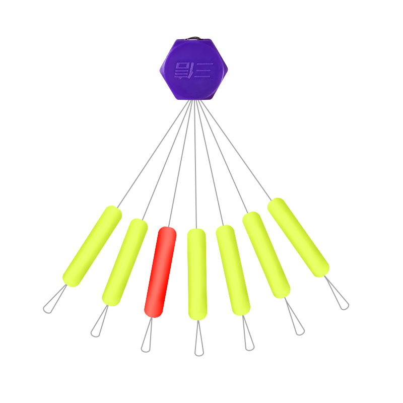 Sanxin Seven Star float 6+1 fluorescent float traditional fishing loose ...