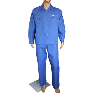 FLYTON套装工作服劳动服长袖工服现货直销 FT-1329 Petrol Blue-阿里巴巴