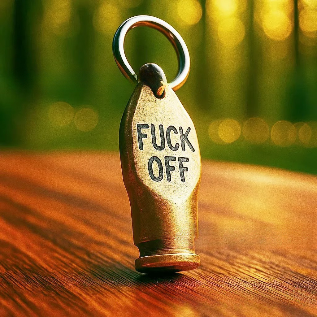 跨境新款Sweary Bullet key chain脏话子弹钥匙扣-阿里巴巴