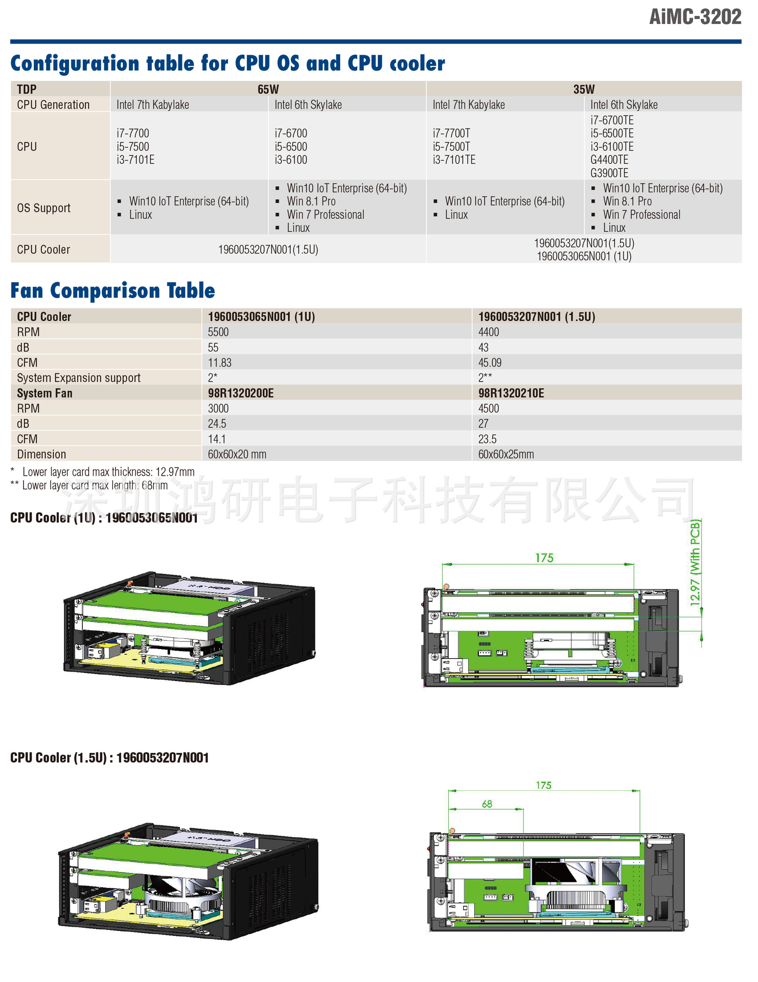 全新AIMC-3202-00A1E研华小工控机方便携带型工业电脑2PCIE扩展槽-阿里巴巴