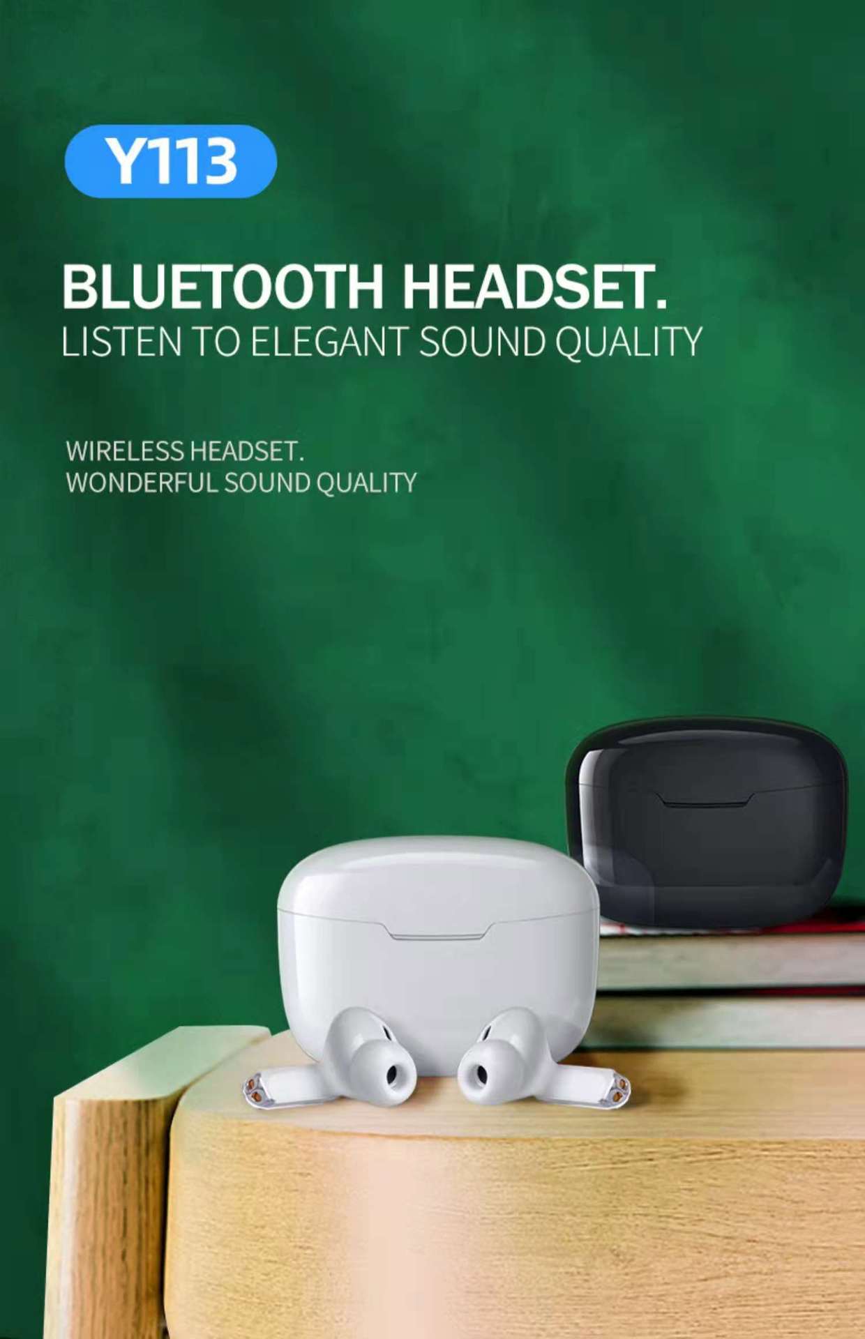 跨境无线蓝牙耳机入耳式Y113双耳运动型续航超长高清通话TWS耳机-阿里巴巴