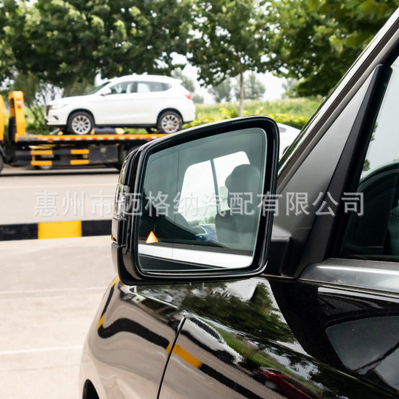 适用奔驰W164 GL W166 M R GLE GLS盲点辅助镜片倒车后视镜片玻璃-阿里巴巴