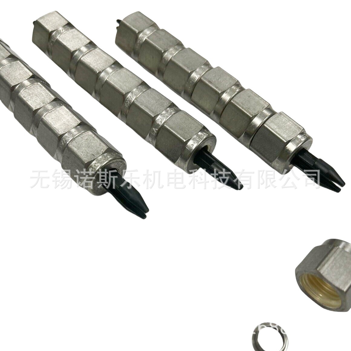 Swagelok 世伟洛克不锈钢双卡套接头螺母卡套组件SS-400-NFSET-阿里巴巴