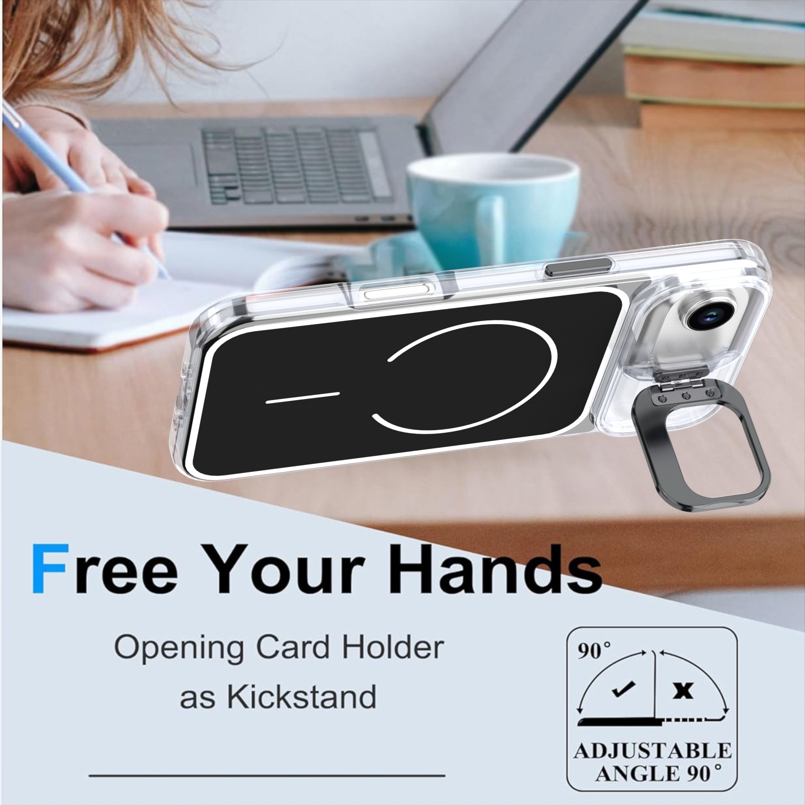 亮彩双色摄像头支架磁吸适用IP17pro max 手机壳全包壳IP16PM-阿里巴巴