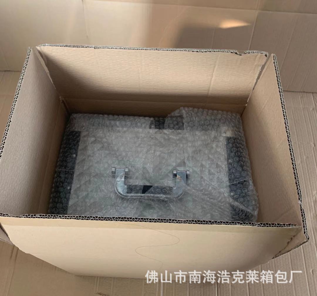 手提成型铝合金箱文件收纳 样品展示箱整理箱仪器存放箱子 可定制-阿里巴巴