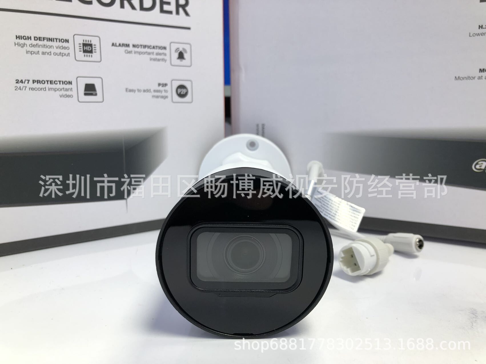 大华英文IPC-HFW1431S1-A-S4 400万POE内置音频高清红外枪机现货-阿里巴巴