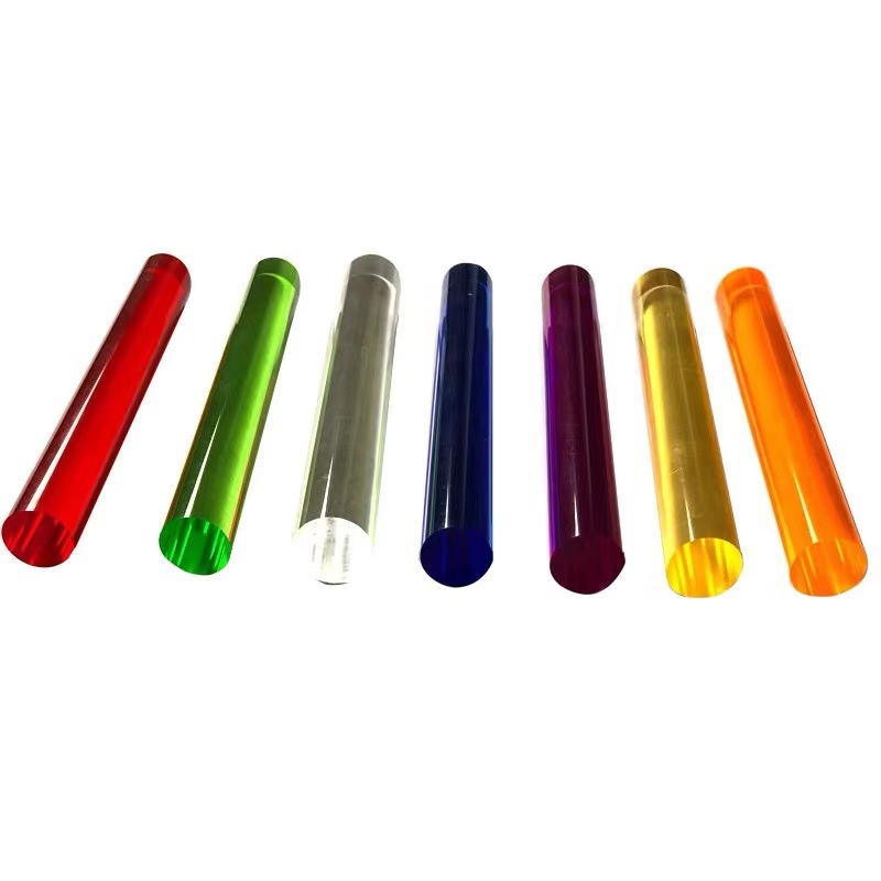 彩色亚克力棒3-50mm有机玻璃高透明pmma棒亚克力圆柱圆形亚克力板-阿里巴巴