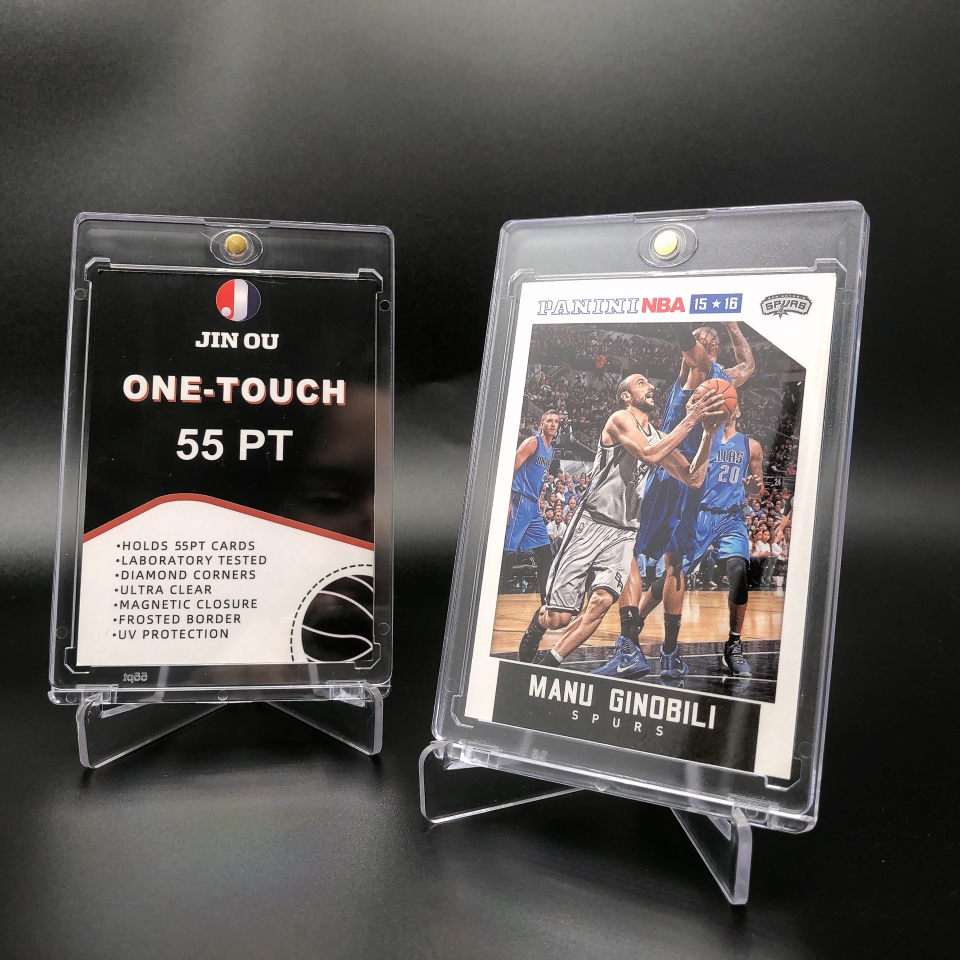 35pt-360pt球星卡强磁卡砖高透明磁吸式收藏卡盒抗UV游戏王卡砖-阿里巴巴