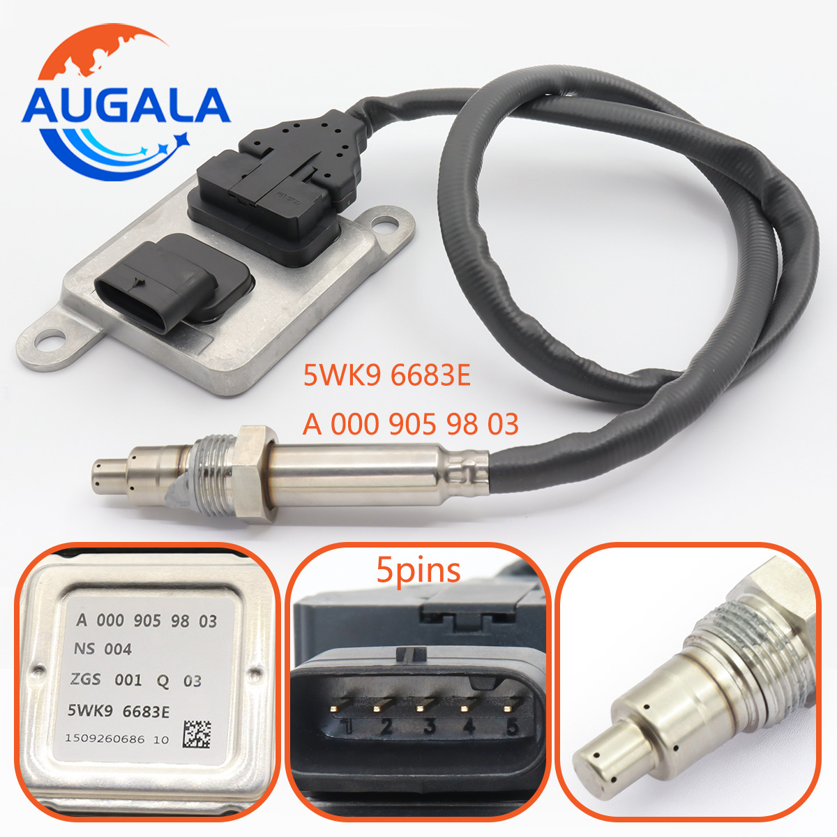 氮氧传感器 Nox sensor A0009059803 5WK96683E 适用于 奔驰-阿里巴巴
