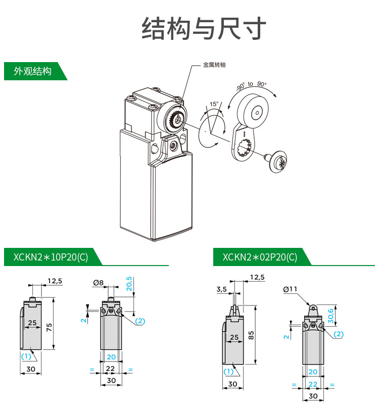 ZCKJ1H29C ZCKJ1C ZCKE09 ZCKY71原厂 特勒美科 限位开关部件-阿里巴巴