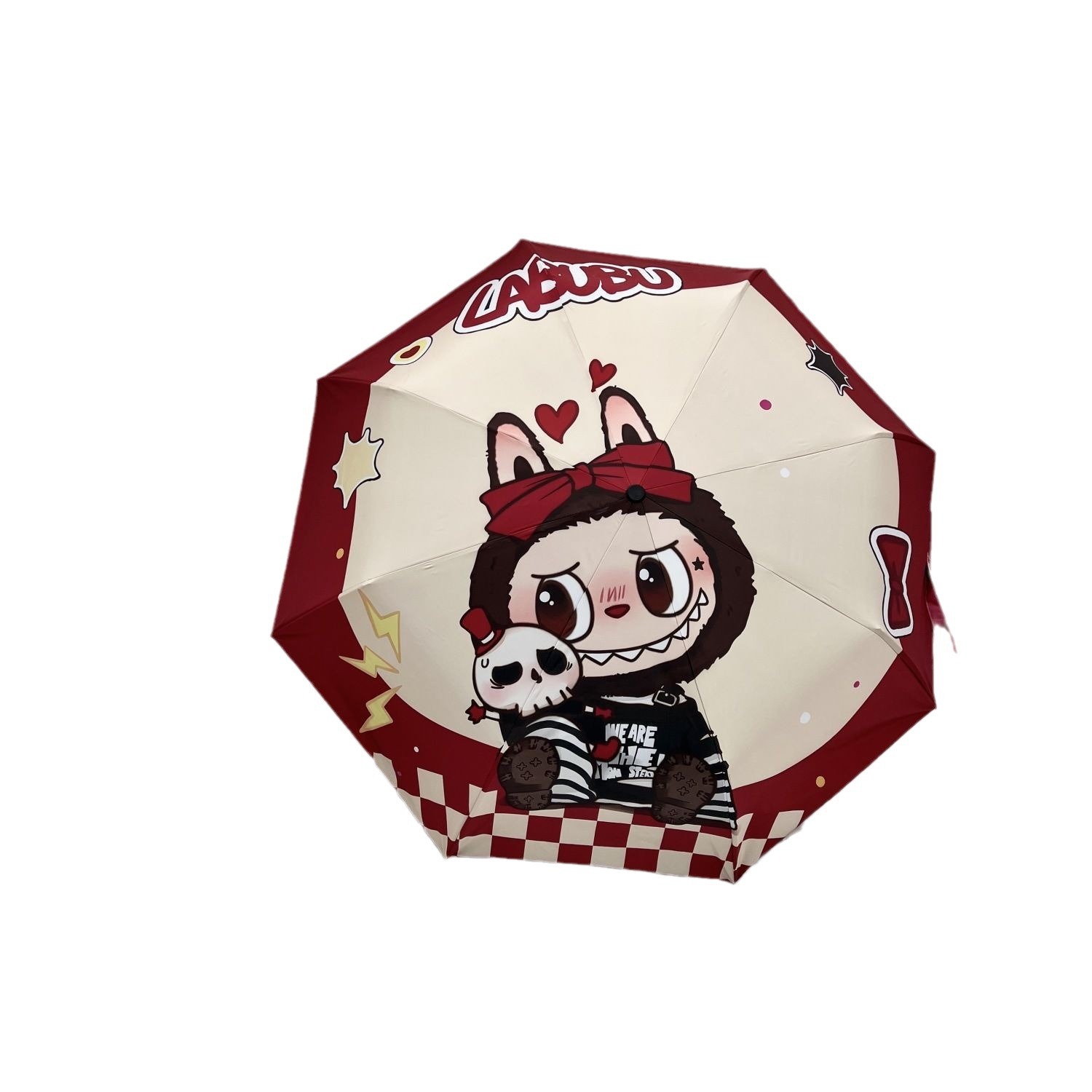 Bubble Mart Full-automatic Sun Umbrella Labubu Umbrella Sun Protection ...