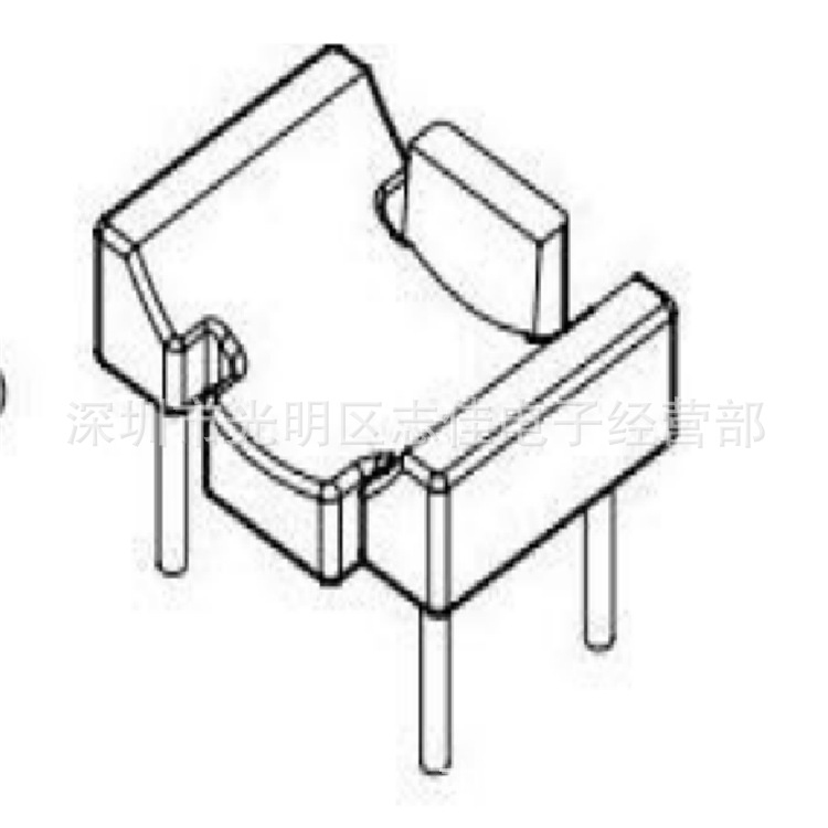 PQ2014变压器骨架PQ2014通讯骨架电源骨架立式5+5针骨架-阿里巴巴