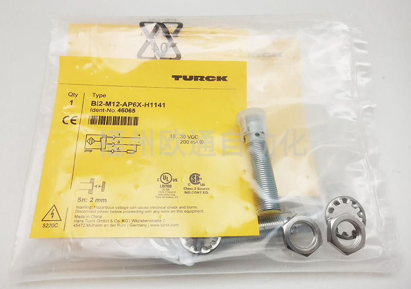 德国TURCK图尔克电感式传感器BI2-M12-AP6X-H1141 现货-阿里巴巴