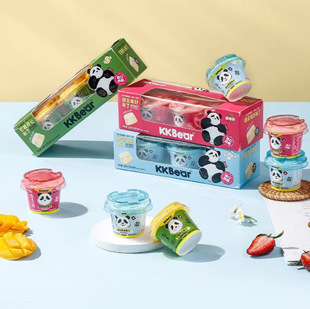KKBear称心乳意遇到莓好芒着开心布丁156g3杯装休闲夏季解馋零食-阿里巴巴