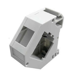 导轨式模块支架轨导式模块面板 din rail keystone module holder-阿里巴巴