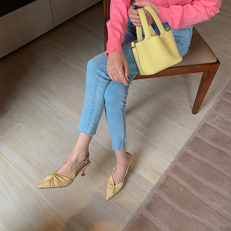CHIKO Lubov Pointy Toe Stiletto Slingback Shoes