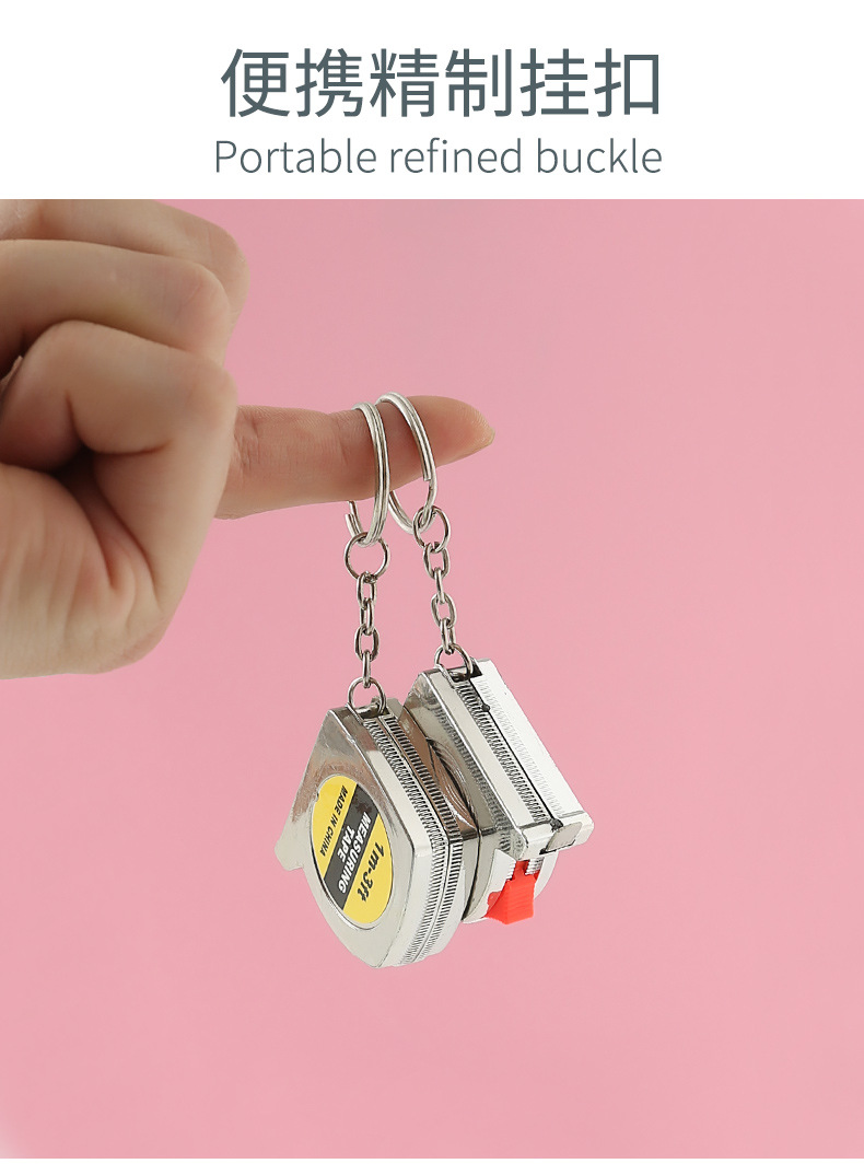 厂家直供礼品电镀卷尺1m迷你钢卷尺-阿里巴巴