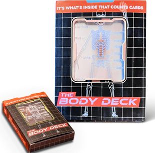 新The Body Deck Human Anatomy Playing Cards人体解剖学扑克牌-阿里巴巴