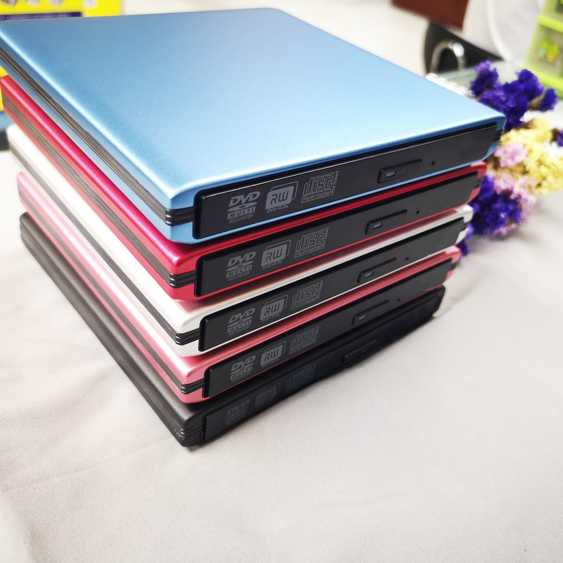 厂家直销USB&TYPE-C3.0铝合金移动DVD刻录机台式笔记本光碟播放器-阿里巴巴