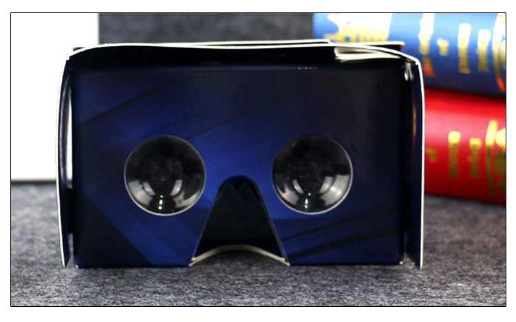 加工定制纸质Vr眼镜 3Dvr眼镜vr虚拟现实手机魔镜cardboard二代-阿里巴巴