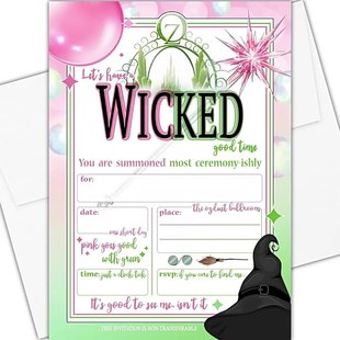 跨境创意新品 Viewing Party Invites 生日邀请信节日派对信封-阿里巴巴