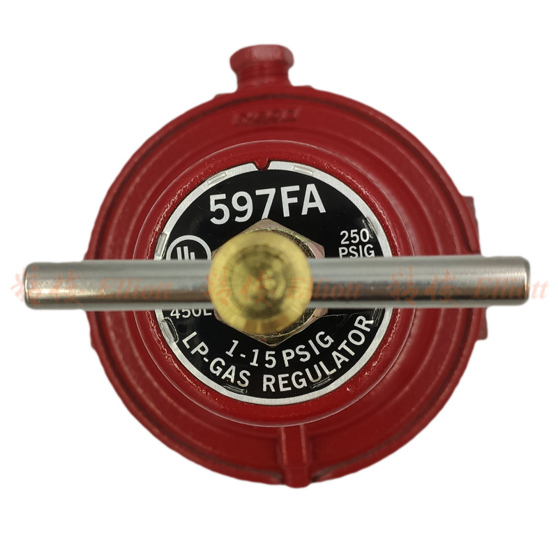 Rego美国力高597FA燃气减压阀LPG液化气调压阀汽化炉管道调压器-阿里巴巴