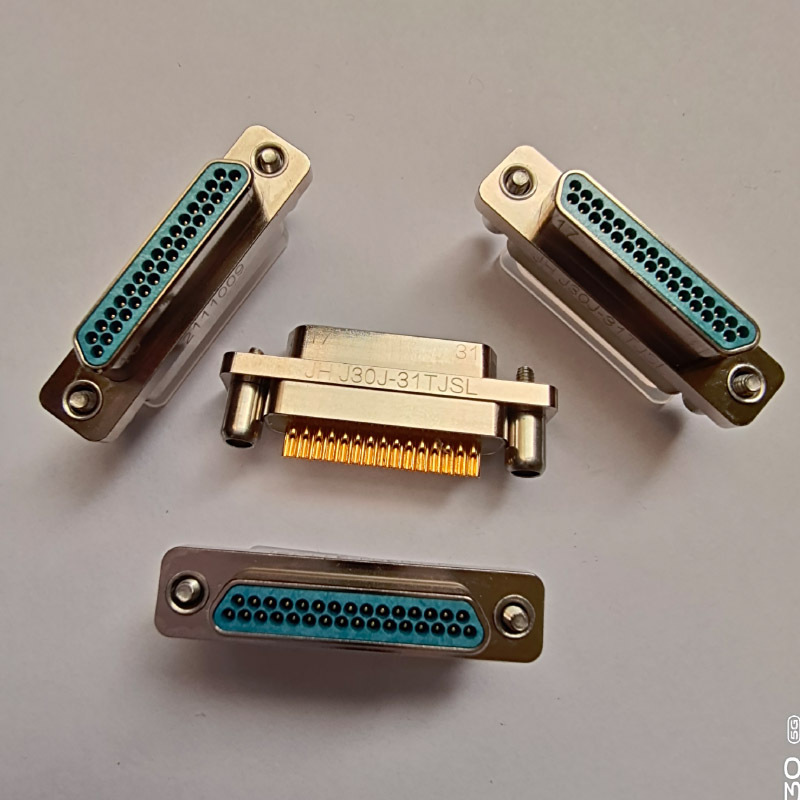 31针J30J微矩形连接器弯插印制板型连接器J30J-31TJW-阿里巴巴