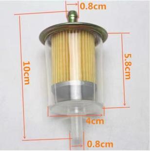 出口批发GF61汽油滤清器摩托车配件园林机械塑料铁盖滤芯油杯-阿里巴巴