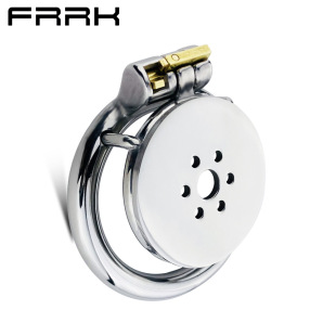 FRRK-176 【圆环弧环套装】平板笼片款负极系列贞操锁镜面工艺-阿里巴巴