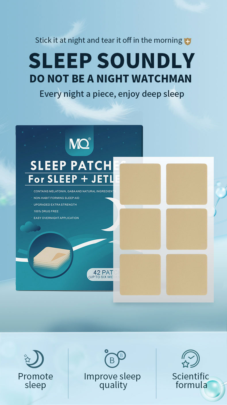 MQ睡眠贴SLEEP PATCH跨境现货膏贴眠乐贴家用男女晚安睡眠贴-阿里巴巴