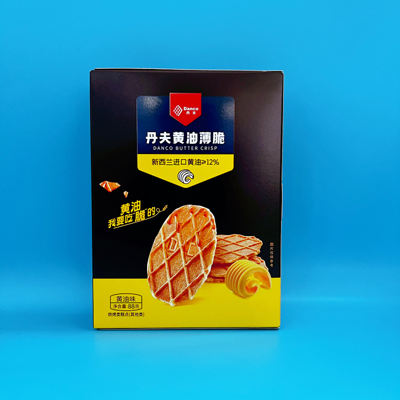 丹夫巧克力薄脆饼干88g华夫饼黄油味网红休闲零食品早餐芝士煎饼-阿里巴巴