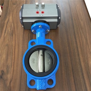 D671X-10C/16C对夹式气动蝶阀DN400碳钢气动软密封蝶阀DN700 DN80-阿里巴巴