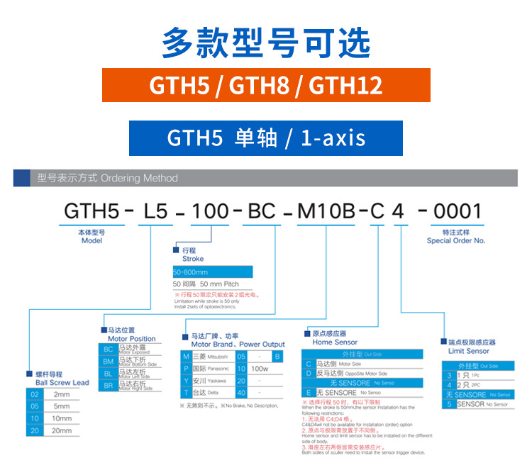 高精度丝杆内嵌模组toyo 线性模组全封闭内嵌式GTH5/8/12模组滑台-阿里巴巴