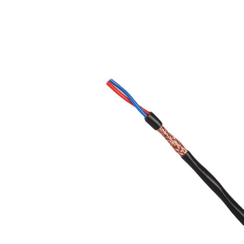 国标铜芯rvvsp双绞屏蔽线缆 2*0.5 0.75 1 1.5 2.5平方屏蔽软电线-阿里巴巴