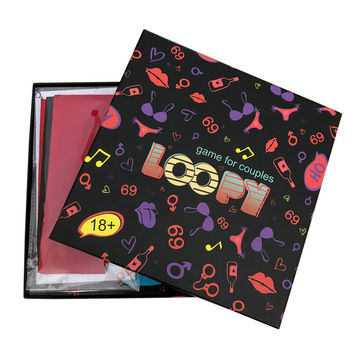 全英文LOOPY Game for Couples改善沟通和关系的疯狂情侣游戏卡牌-阿里巴巴
