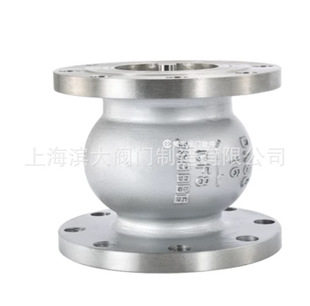 上海滨大阀门不锈钢法兰消声止回阀H41X-16P滨大阀门牌止回阀-阿里巴巴