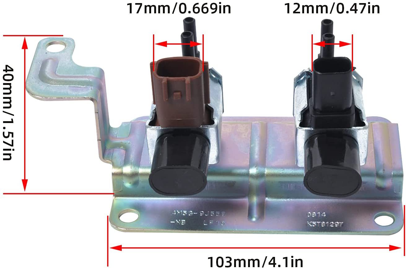 适用马自达3‘’5‘’6 CX-7电磁阀进气歧管真空阀K5T46597 LF82--阿里巴巴