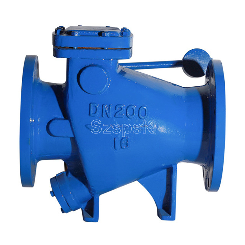 胜利博纳斯威微阻缓闭止回阀HH44X球墨铸铁法兰单板止回阀DN600-阿里巴巴