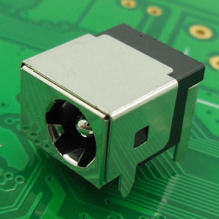 DC电源插座DC-044A带支架全包五脚插件5525电源充电器5521插座-阿里巴巴