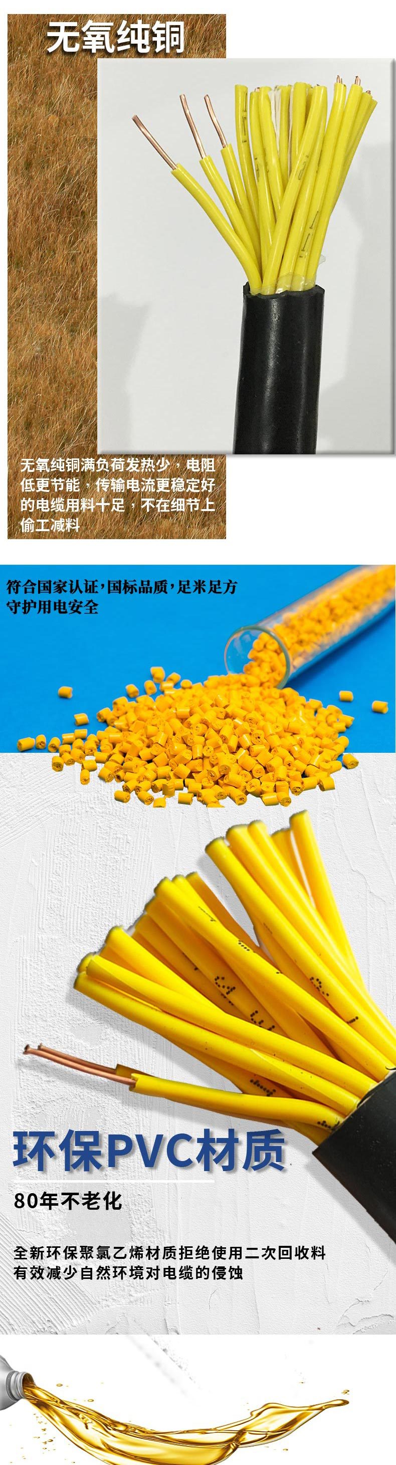 KVV控制线2 3 4 5 6 7 8 10 12 14到37芯1平方国标铜电缆线屏蔽线-阿里巴巴