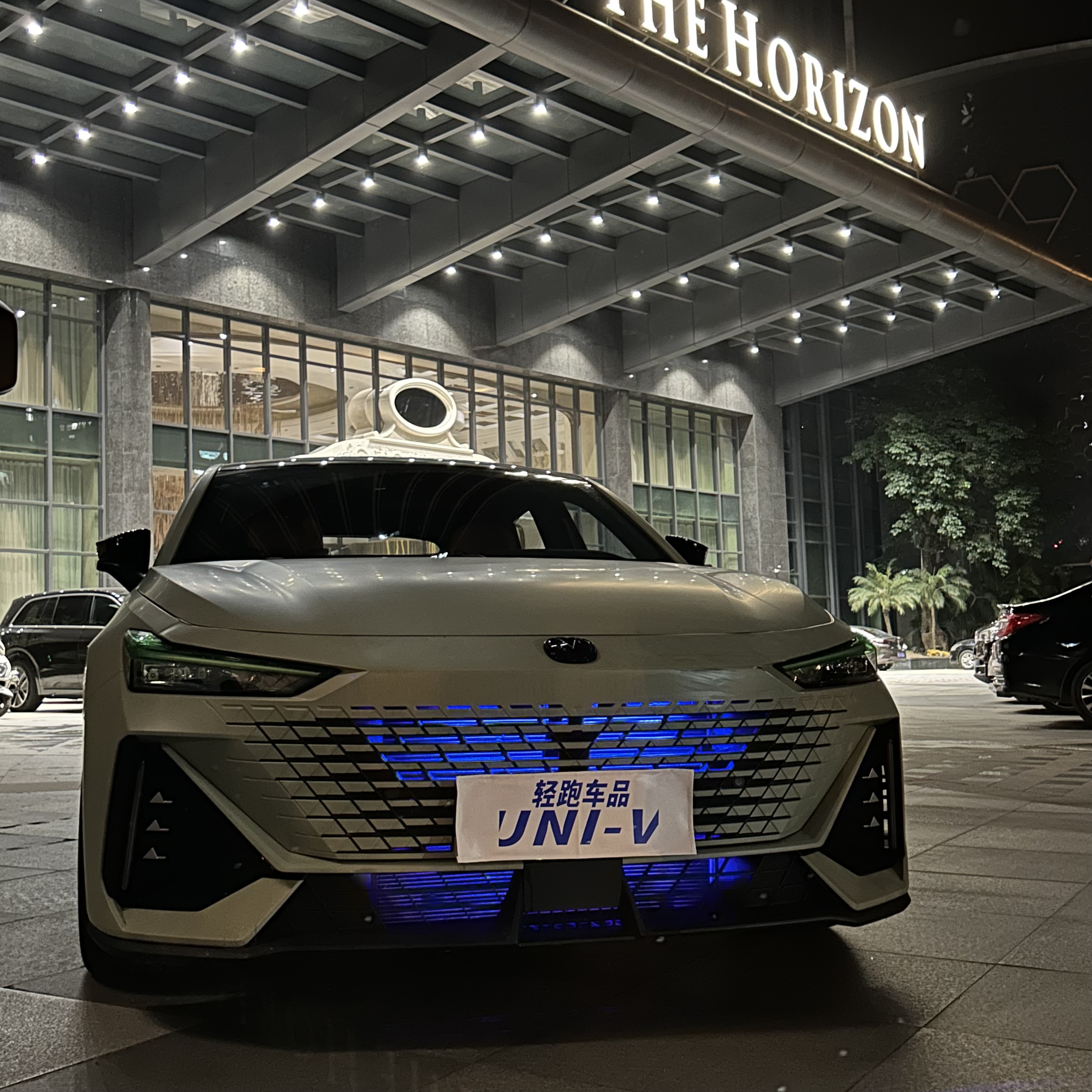 适用长安Univ/IDD改装中网灯呼吸氛围灯日行灯外观爆闪流光中X20-阿里巴巴