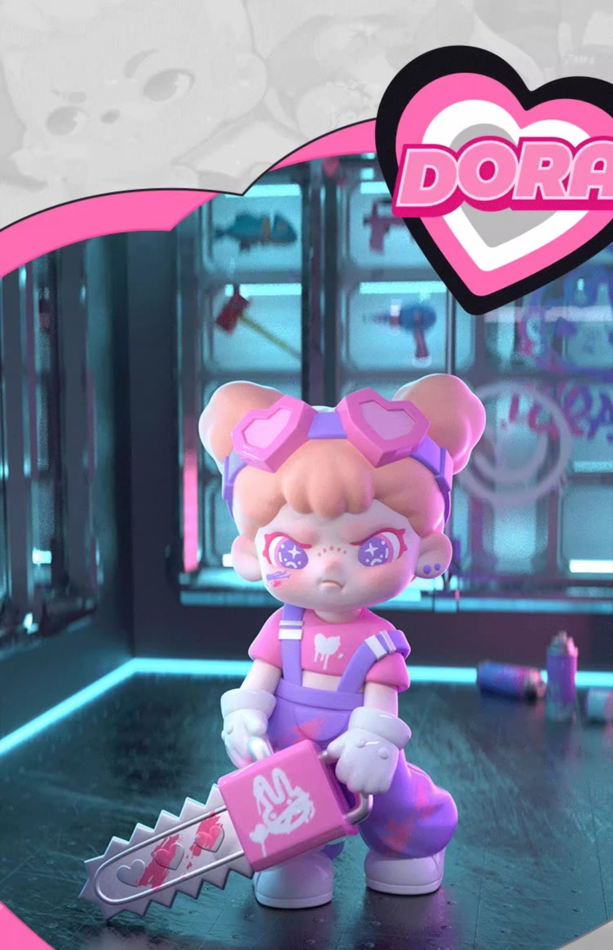 正版TNT特攻队系列盲盒手办DORA可爱潮玩玩具公仔摆件礼物Zoraa-阿里巴巴