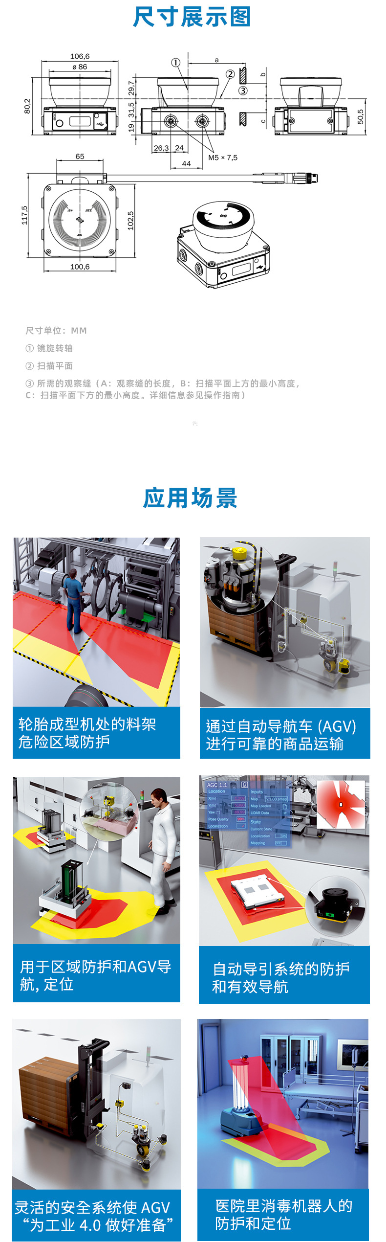 SICK NanoScan3 安全激光扫描仪-阿里巴巴