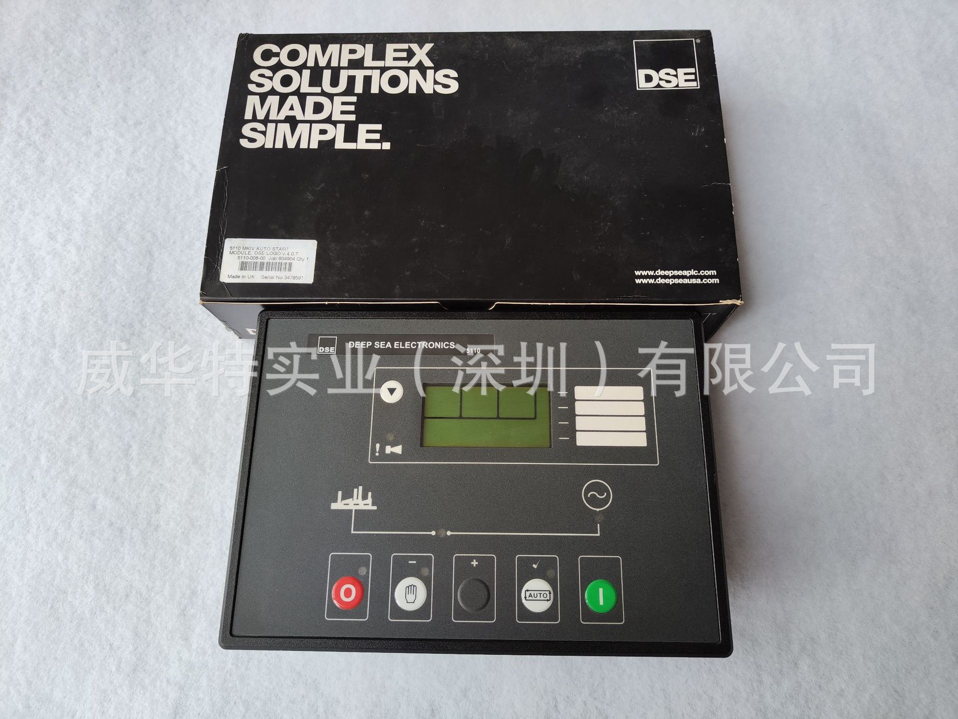 Deep Sea Electronics DSE5110 5120 5210 5220英国深海控制器-阿里巴巴