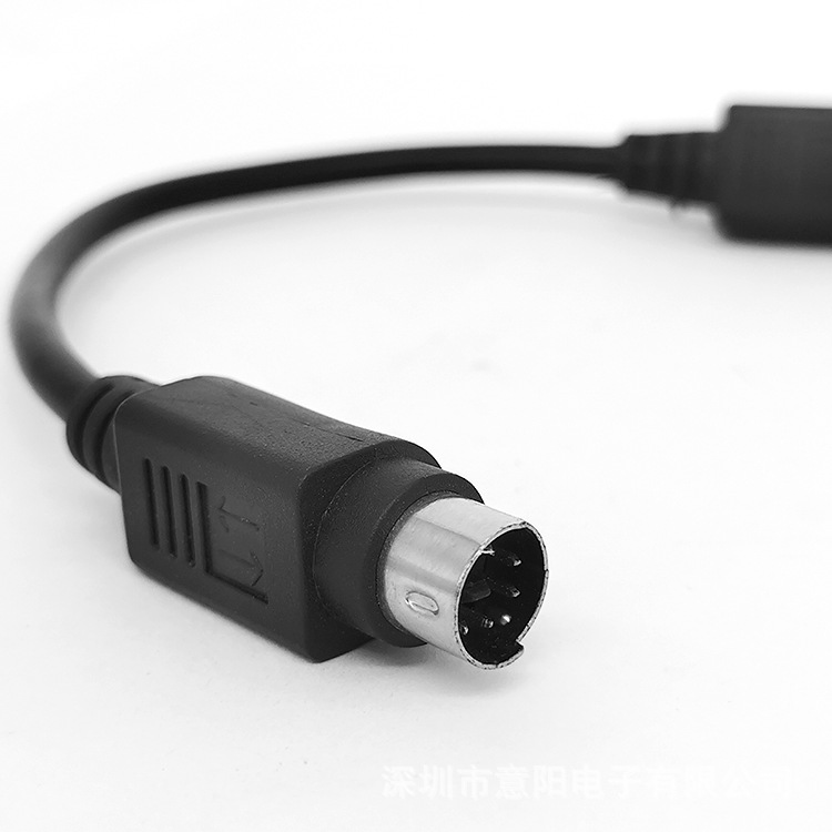 MINI DIN6P M/F 迷你DIN 6公转6母延长线-阿里巴巴