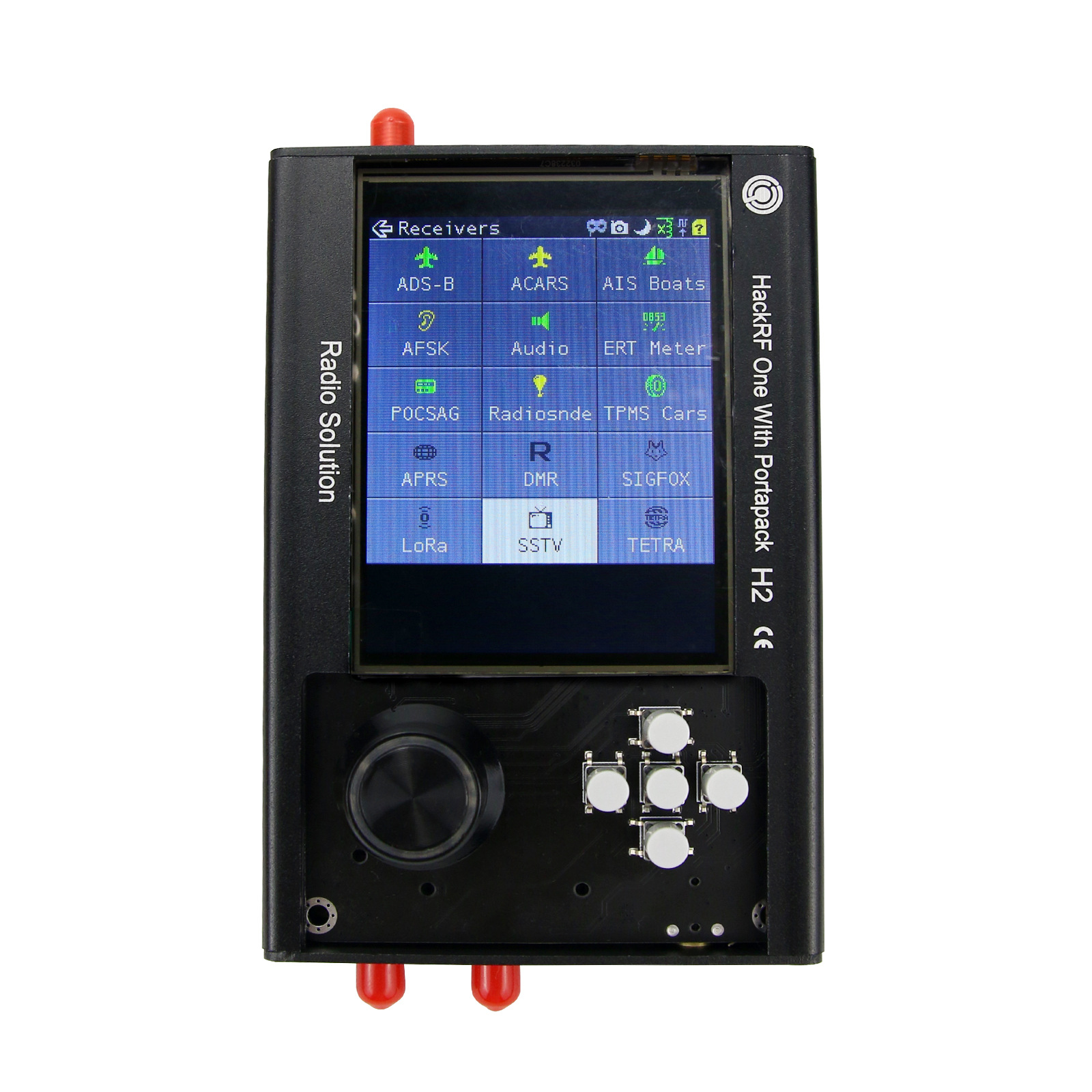 跨境 Hackrf One portapack便携式SDR收发机扩展H2铝合金外壳套装-阿里巴巴